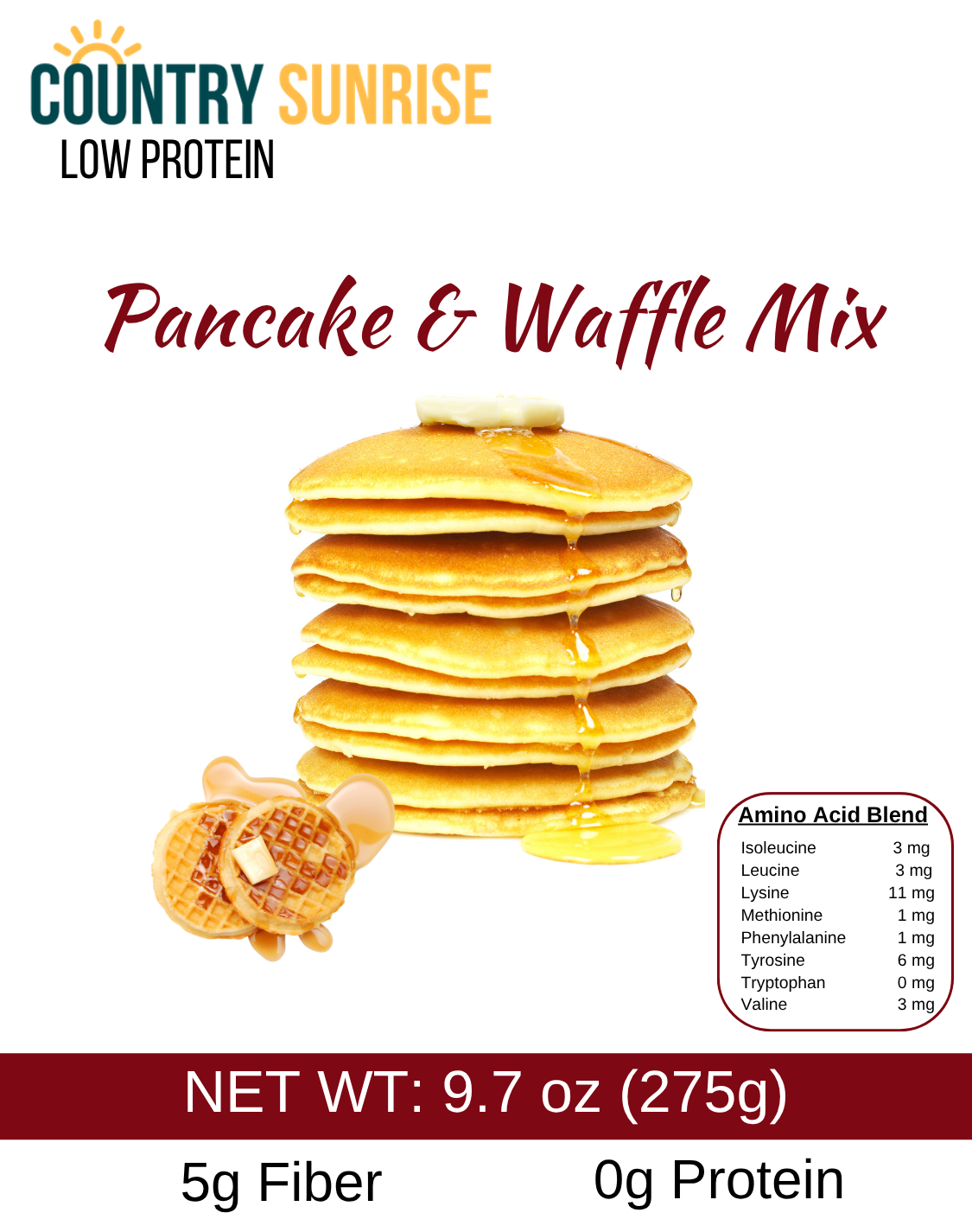 Country Sunrise On The Go Pancake | PKU Perspectives