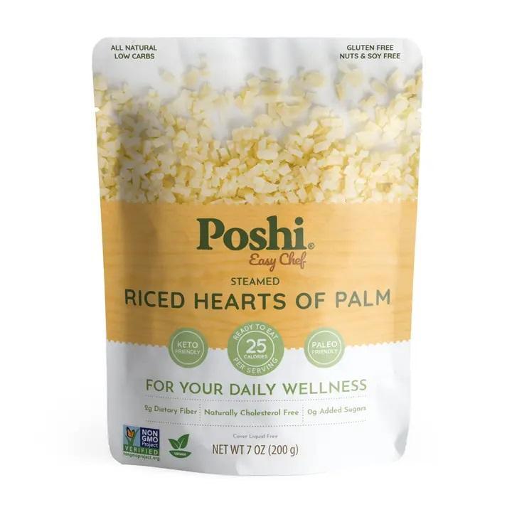 Poshi - Steamed Riced Heart of Palm 7oz