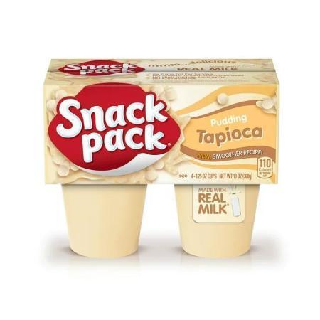 Sanck Pack Tapioca Pudding Snacks | PKU Perspectives
